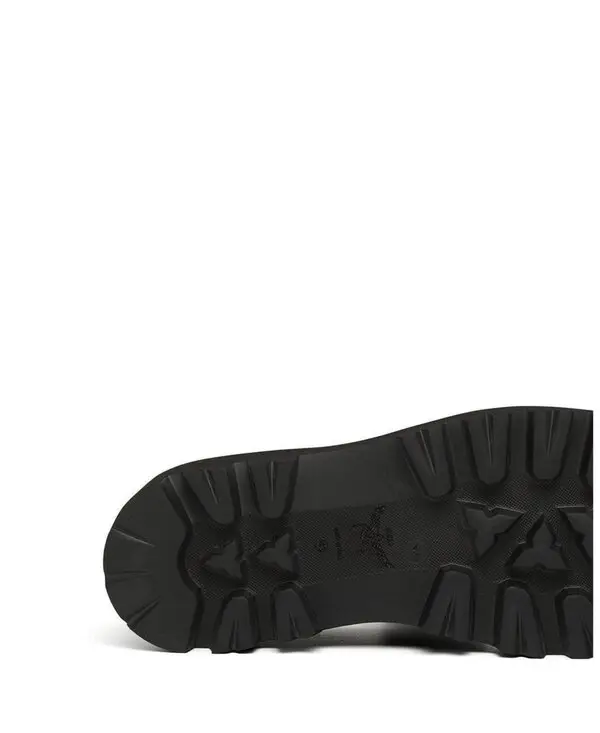 Mcm Platform Loafers In Calfskin