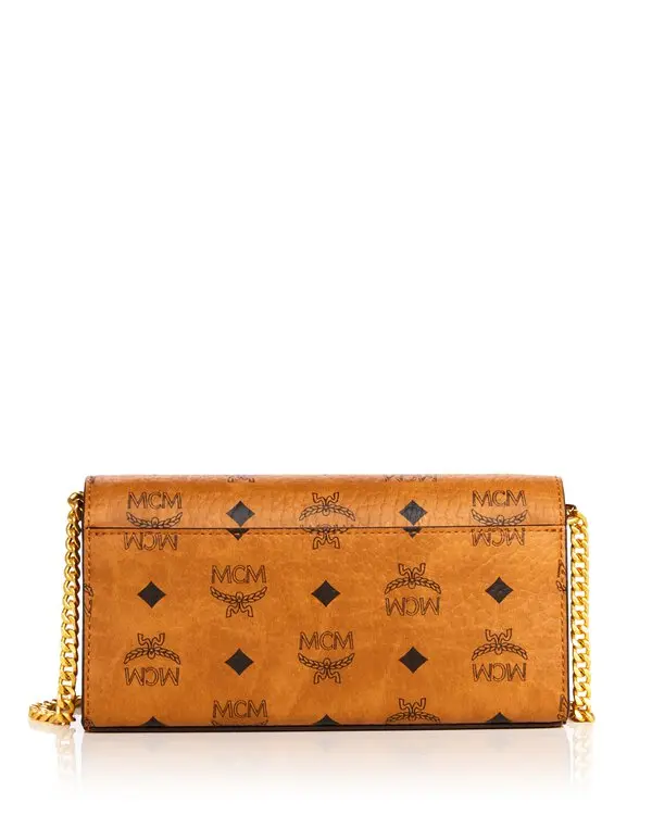Mcm Aren Mini Visetos Canvas Crossbody