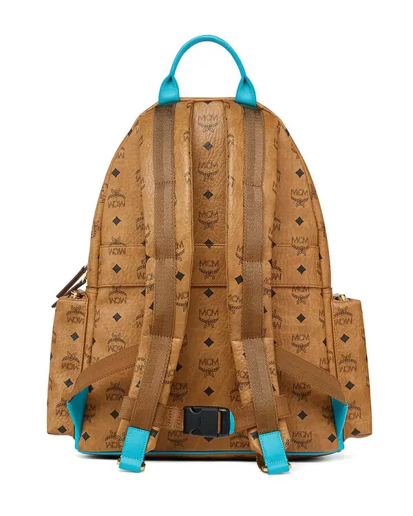 Mcm Collection X Wtb Allover Logo Backpack