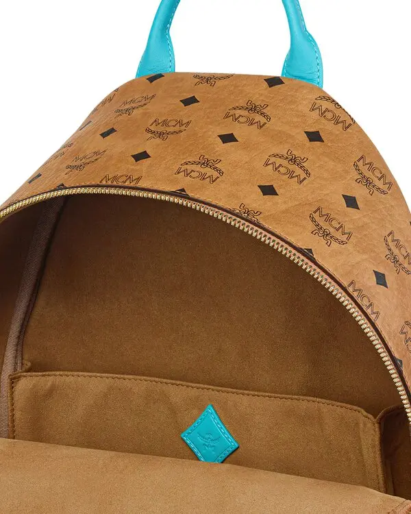 Mcm Collection X Wtb Allover Logo Backpack