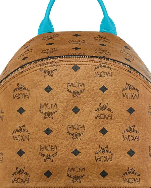 Mcm Collection X Wtb Allover Logo Backpack