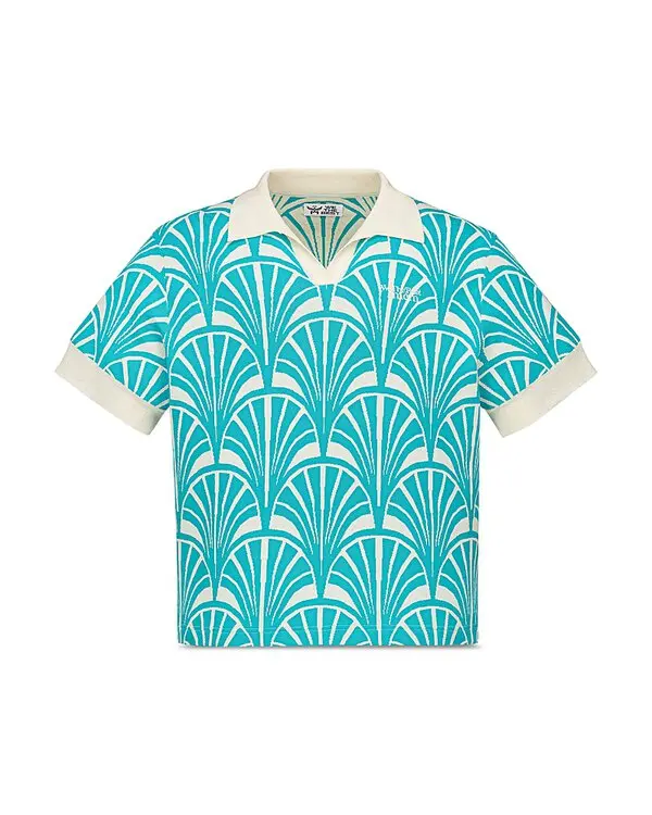 Mcm Collection X Wtb Knitted Polo Shirt