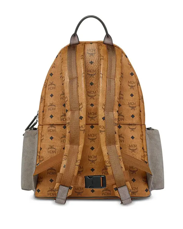 Mcm Collection X Wtb Allover Logo Backpack