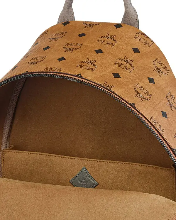 Mcm Collection X Wtb Allover Logo Backpack
