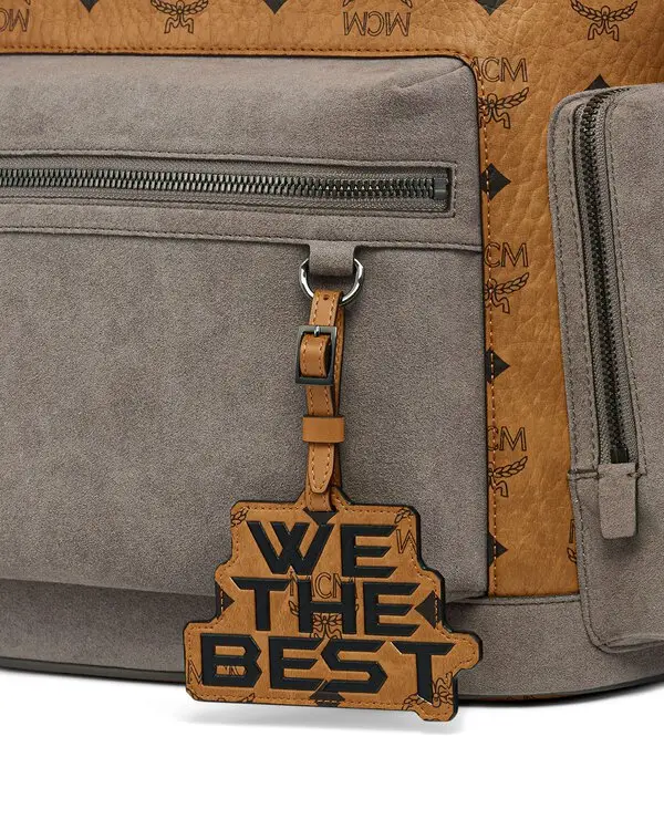 Mcm Collection X Wtb Allover Logo Backpack