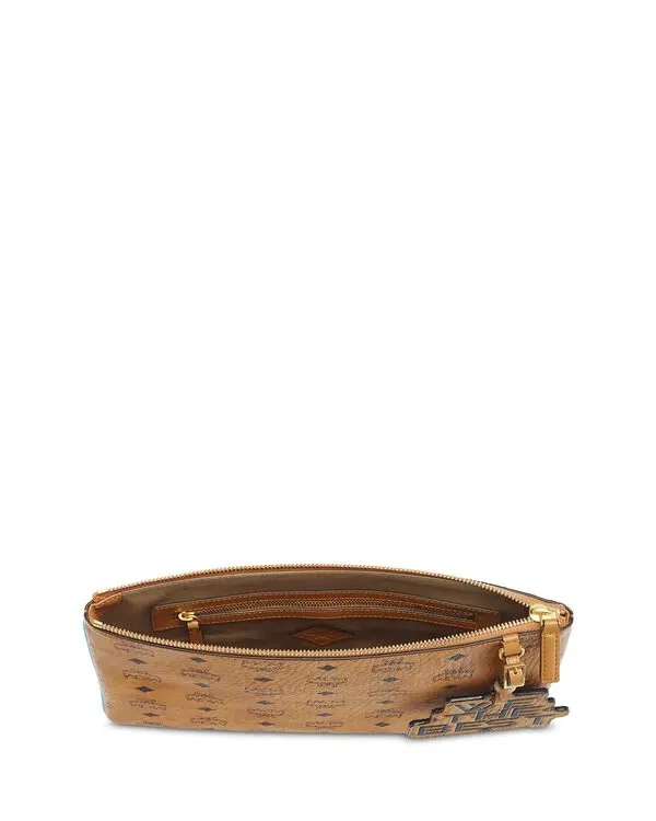 Mcm Collection X Wtb Allover Logo Flat Pouch
