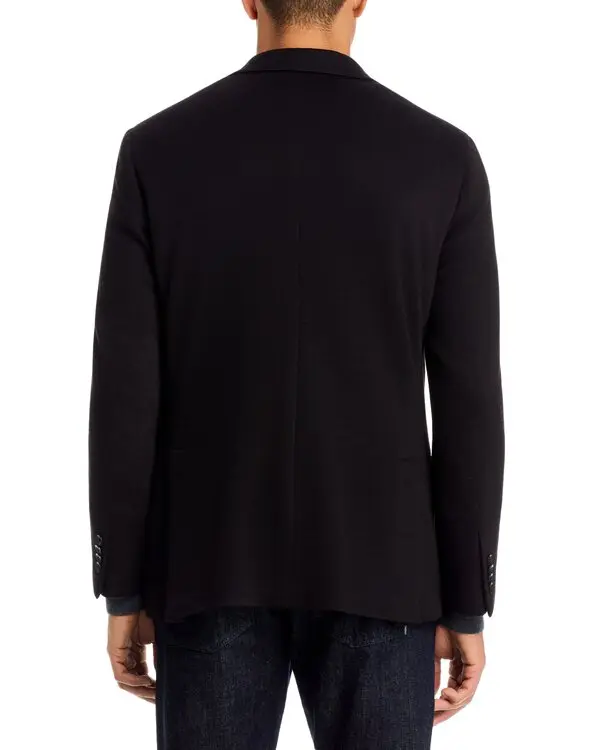 JACK VICTOR Hampton Wool Pique Jersey Sport Coat