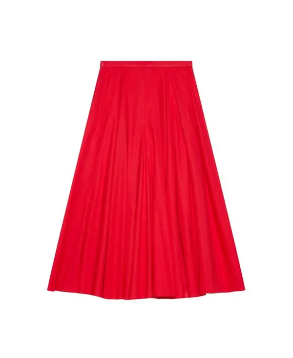 Mint Velvet Cotton Full Midi Skirt