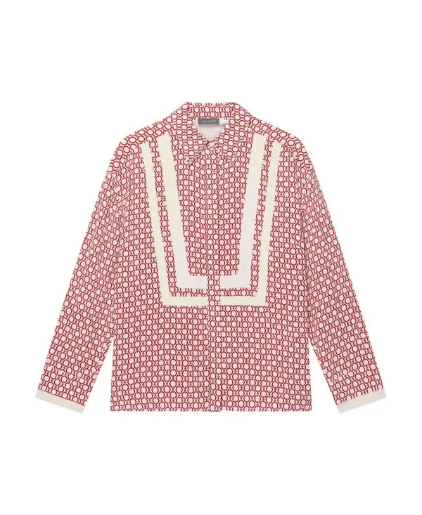 Mint Velvet Geo Print Classic Shirt