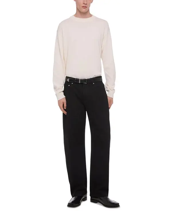 Helmut Lang Distressed Crewneck Sweater