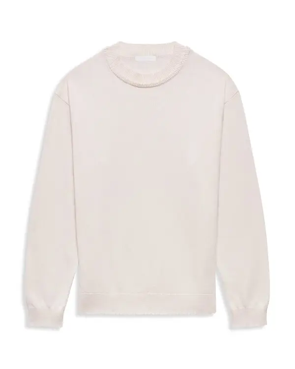Helmut Lang Distressed Crewneck Sweater