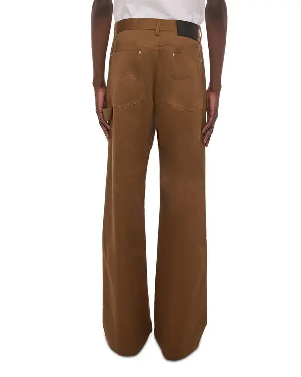 Helmut Lang Straight Fit Carpenter Chino Pants - Fawn