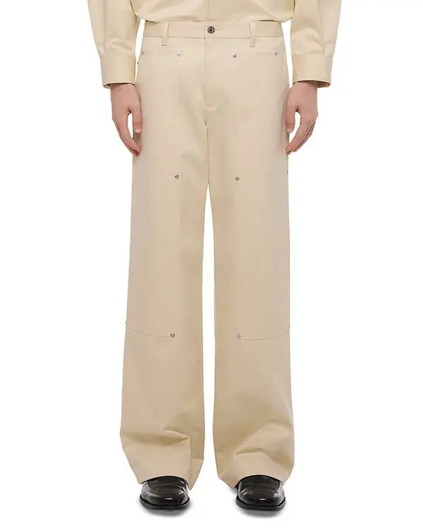 Helmut Lang Straight Fit Carpenter Chino Pants