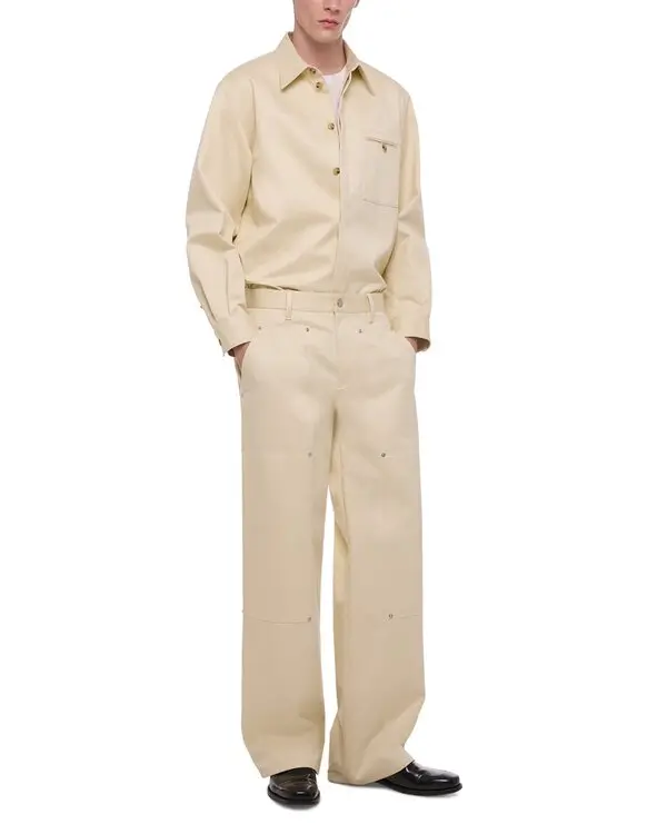 Helmut Lang Straight Fit Carpenter Chino Pants