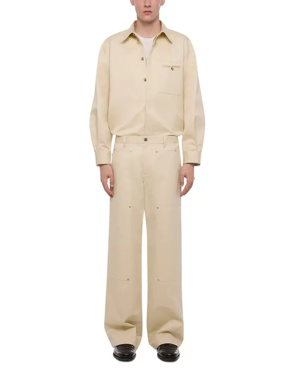 Helmut Lang Straight Fit Carpenter Chino Pants