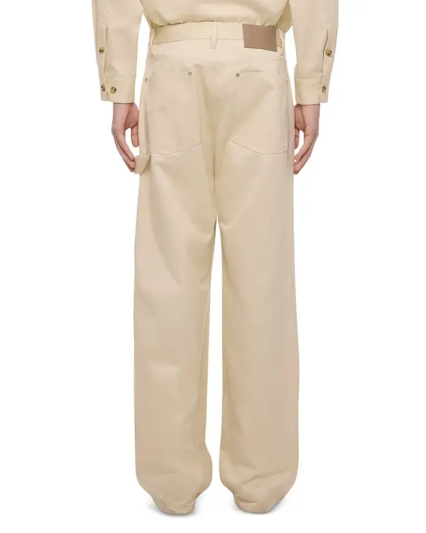Helmut Lang Straight Fit Carpenter Chino Pants