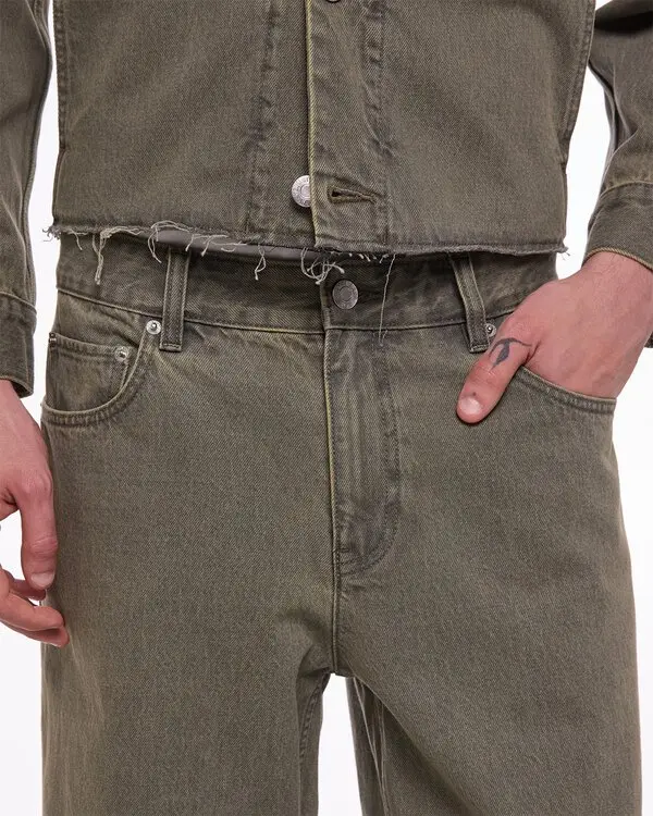 Helmut Lang Classic Relaxed Bootcut Fit Jeans