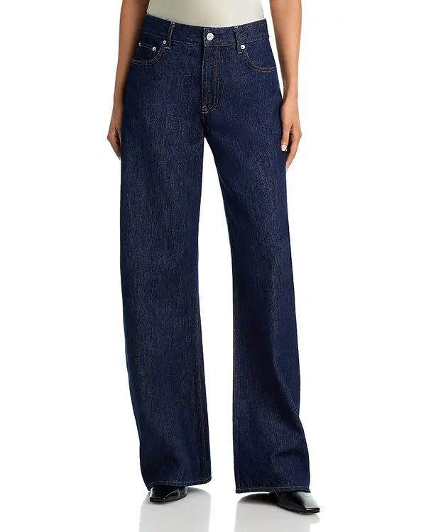 Helmut Lang High Rise Saddle Jeans