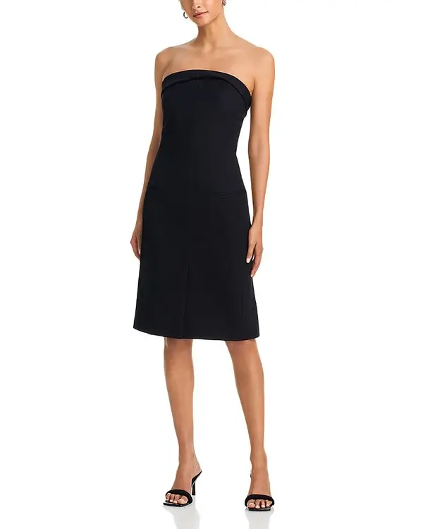 Helmut Lang Sleeveless Wool Blazer Dress