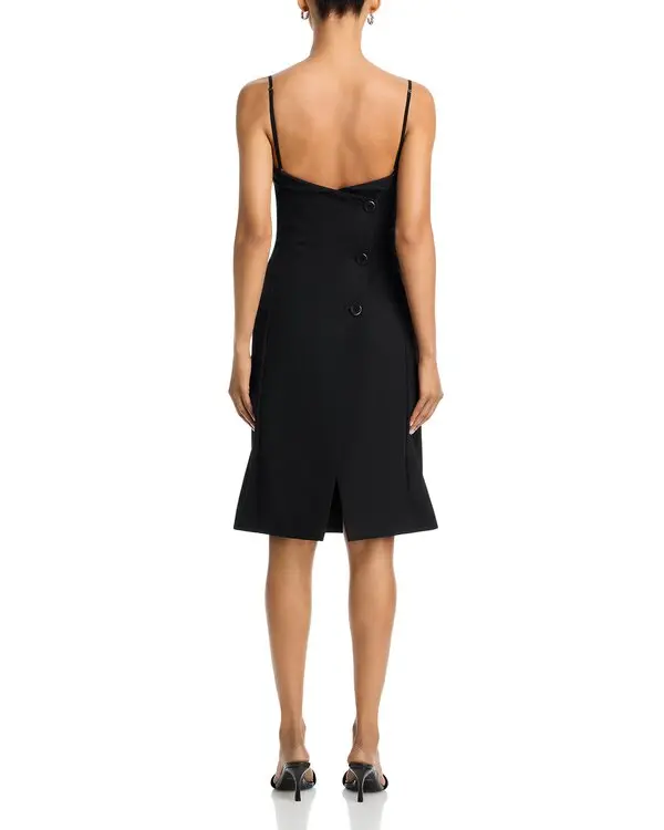 Helmut Lang Sleeveless Wool Blazer Dress