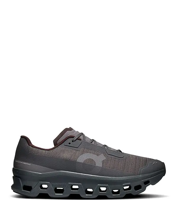 On Cloudmster Void Sneakers In Ember/ox