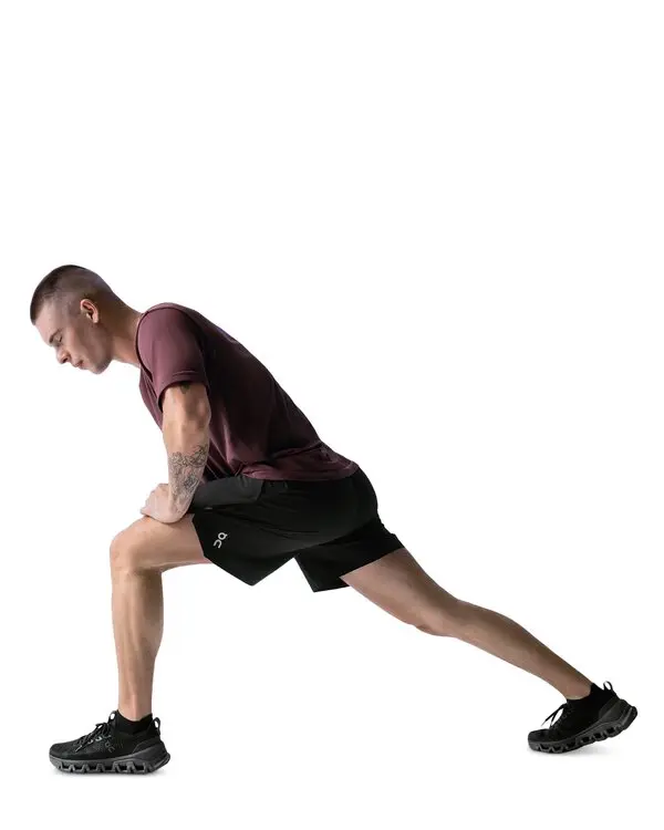 On Train 7 Logo Waistband Drawstring Shorts