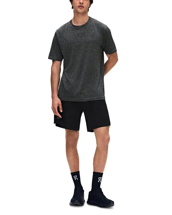 On Train 7 Logo Waistband Drawstring Shorts