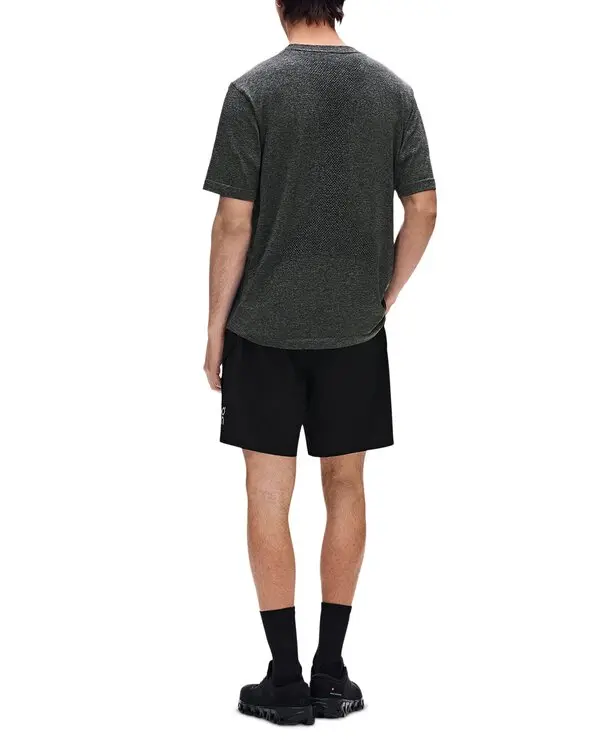 On Train 7 Logo Waistband Drawstring Shorts
