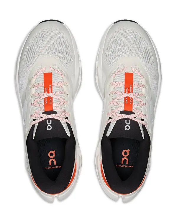 On Cloudrunner 3 Running Sneakers In Ivory