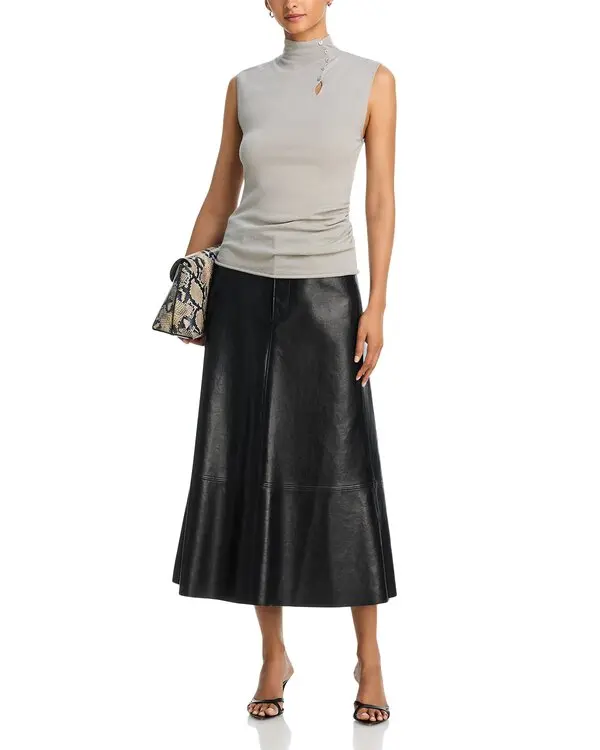 Helmut Lang Sleeveless Button Top