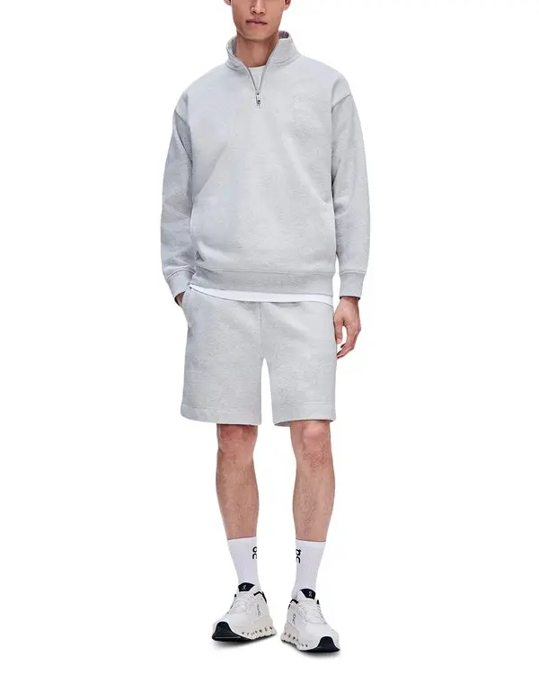On Club Collective Quarter Zip Cott Blend Sweatshirt