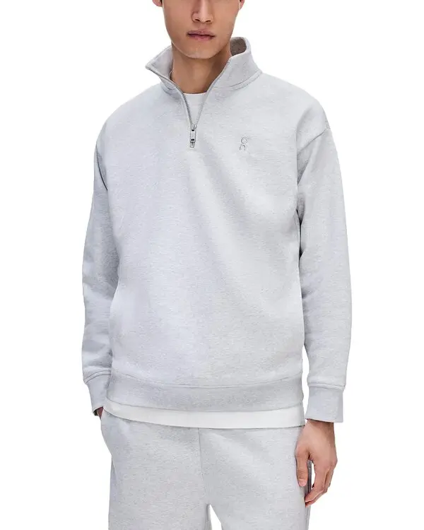 On Club Collective Quarter Zip Cott Blend Sweatshirt