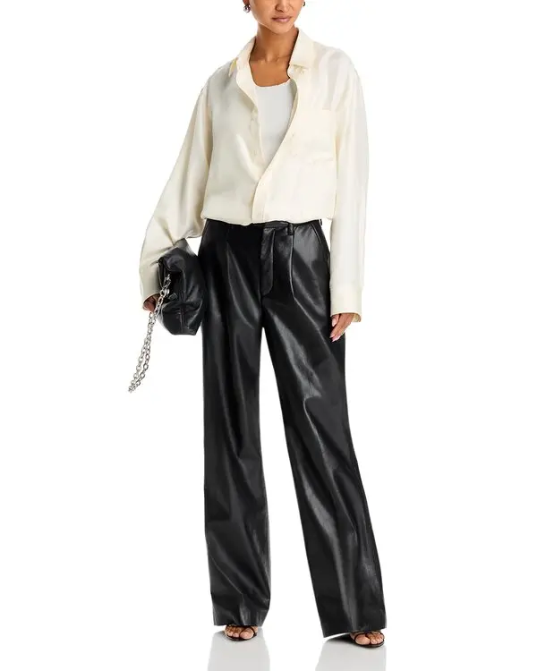 Alexander Wang Pre-styled Cami Top With Button-up Shirt