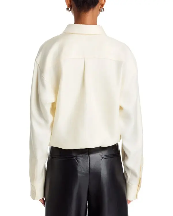 Alexander Wang Pre-styled Cami Top With Button-up Shirt