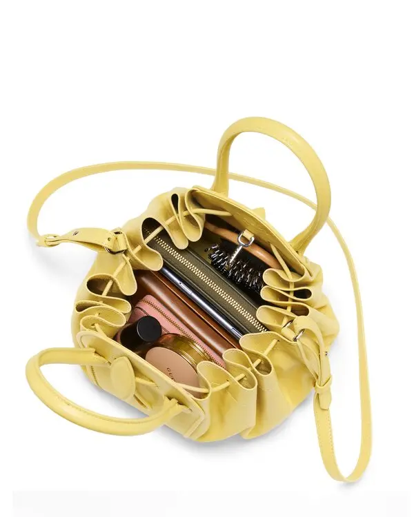 Marni Tulipea Leather Shopper Bag