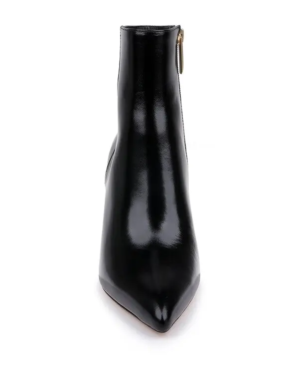 L'Agence Leather Boots - Black Leather