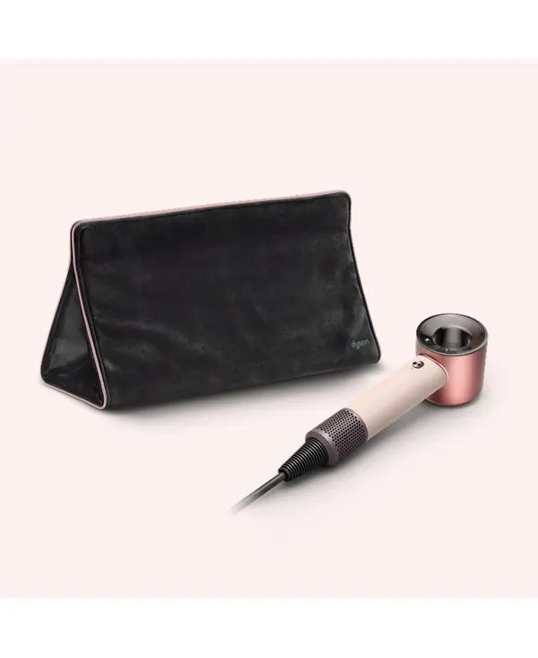 DYSON Supersonic Hair Dryers Travel Bag - Black/rose