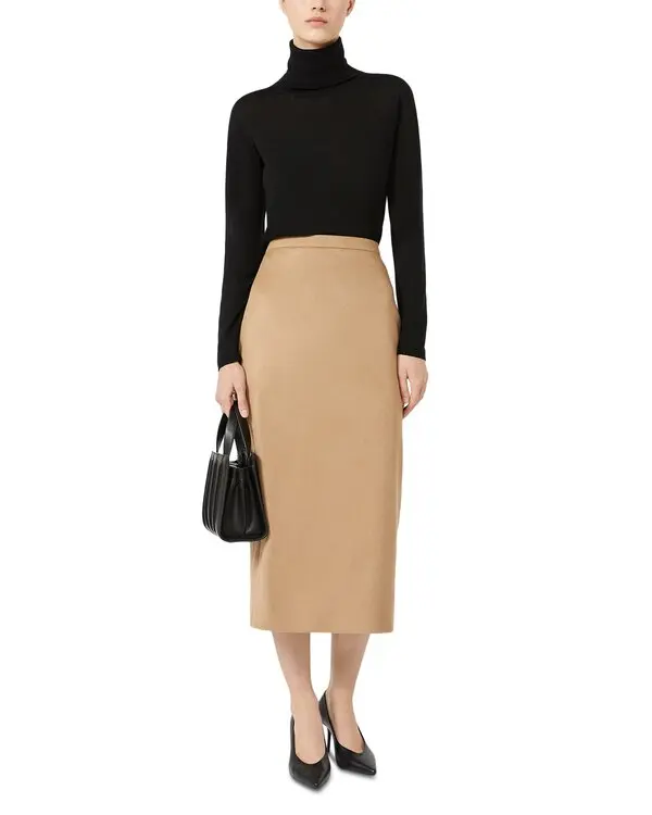 Max Mara Mxmsaluto Wool Turtleneck Sweater