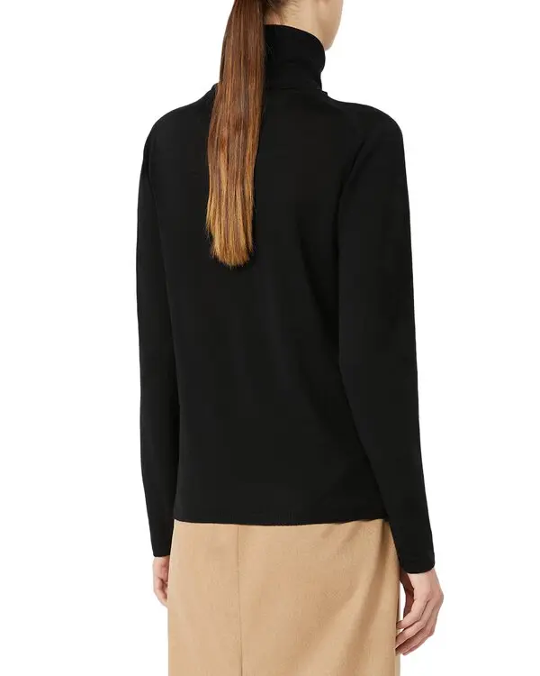 Max Mara Mxmsaluto Wool Turtleneck Sweater