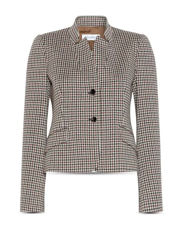 Max Mara Mxmaguzze Houndstooth Jacket