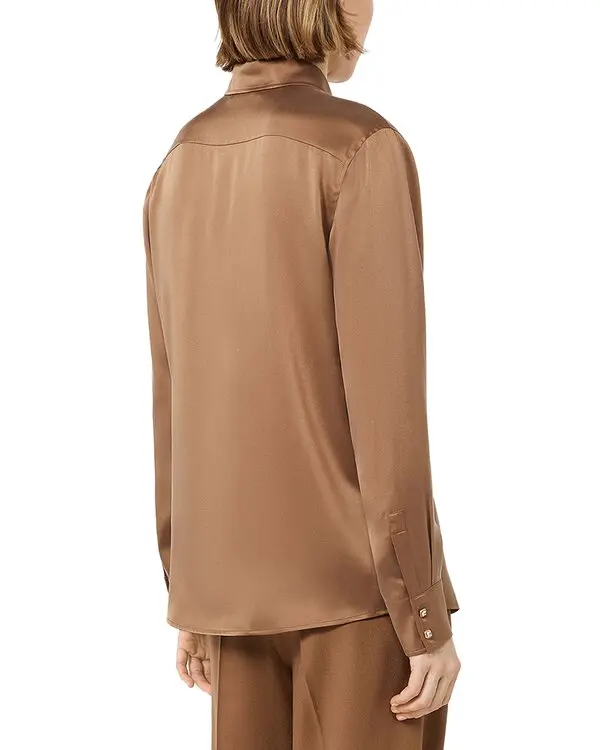 Max Mara Mstxero Silk Blend Shirt
