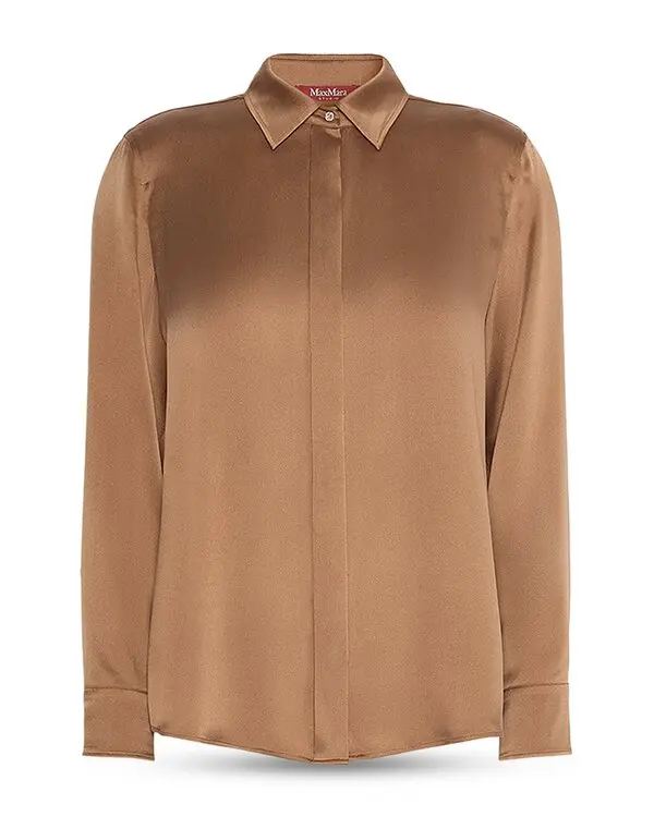 Max Mara Mstxero Silk Blend Shirt