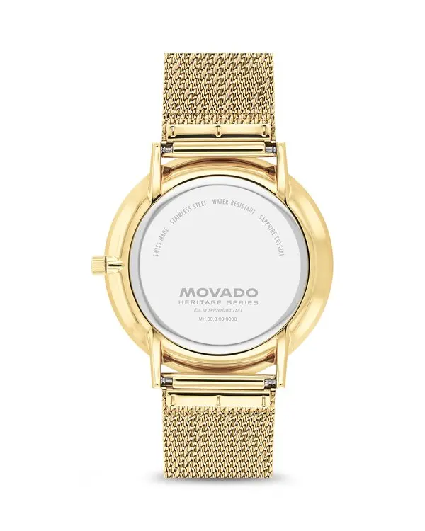 Movado Silhouette 40mm Watch