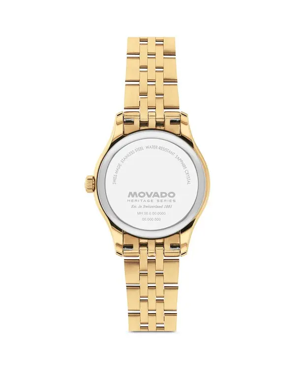 Movado Calendoplan Watch, 27mm