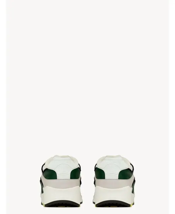 Saint Laurent Bump Sneakers - White/grey Dark Basil