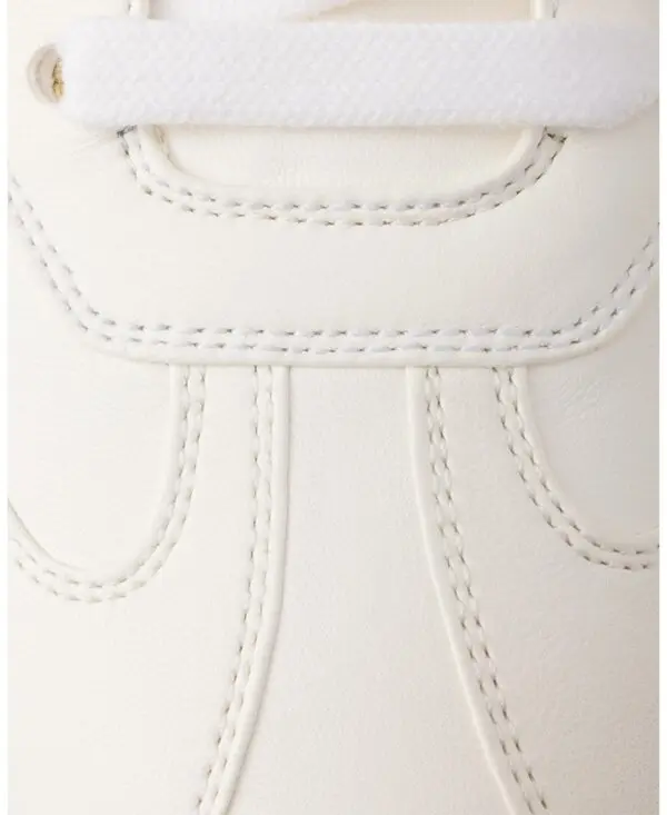 Prada Nappa Leather Sneakers - Neutral