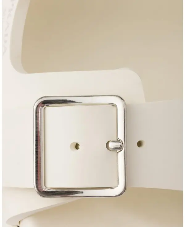 Prada Rubber Slides With Buckles