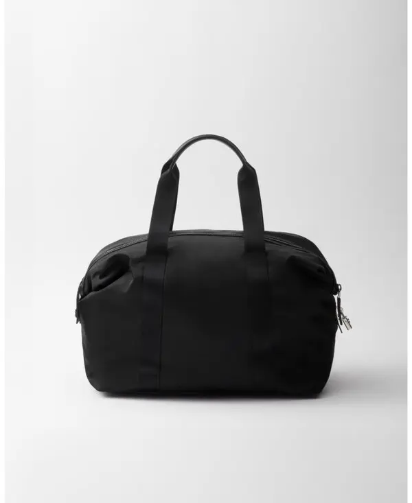 Prada Re-nylon And Saffiano Leather Duffle Bag