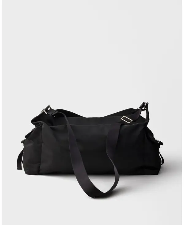 Prada Explore Re-nylon And Leather Duffel Bag
