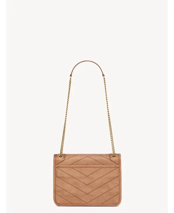 Saint Laurent Niki Baby Bag In Vintage Leather